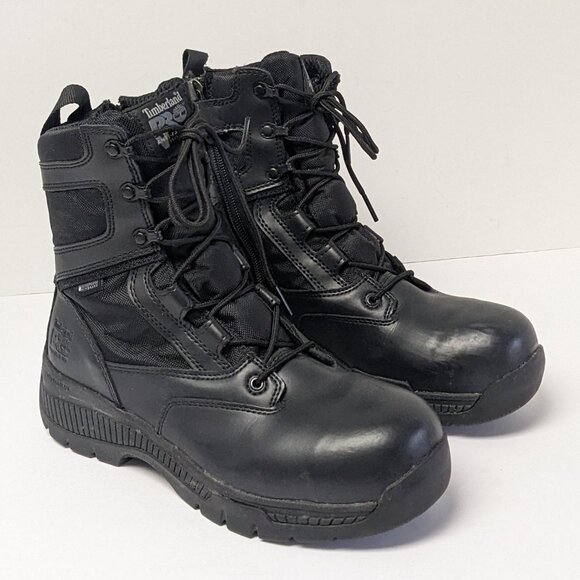 Timberland PRO | Shoes | Timberland Pro Valor Safety Toe Combat Boots ...